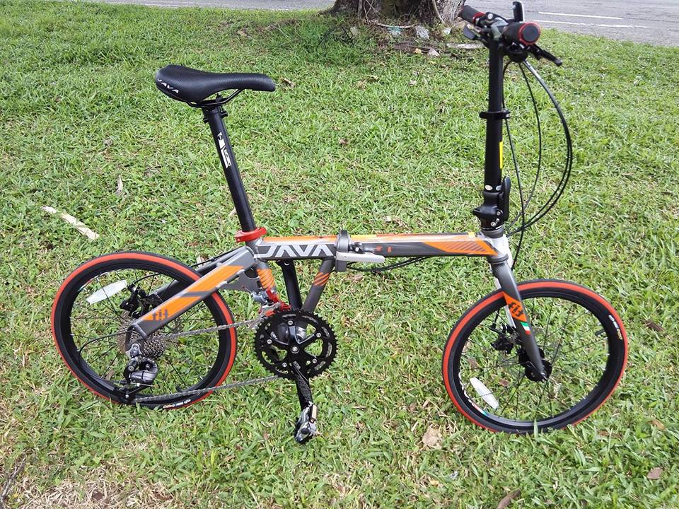 JAVA FOLDING BIKE : 2016