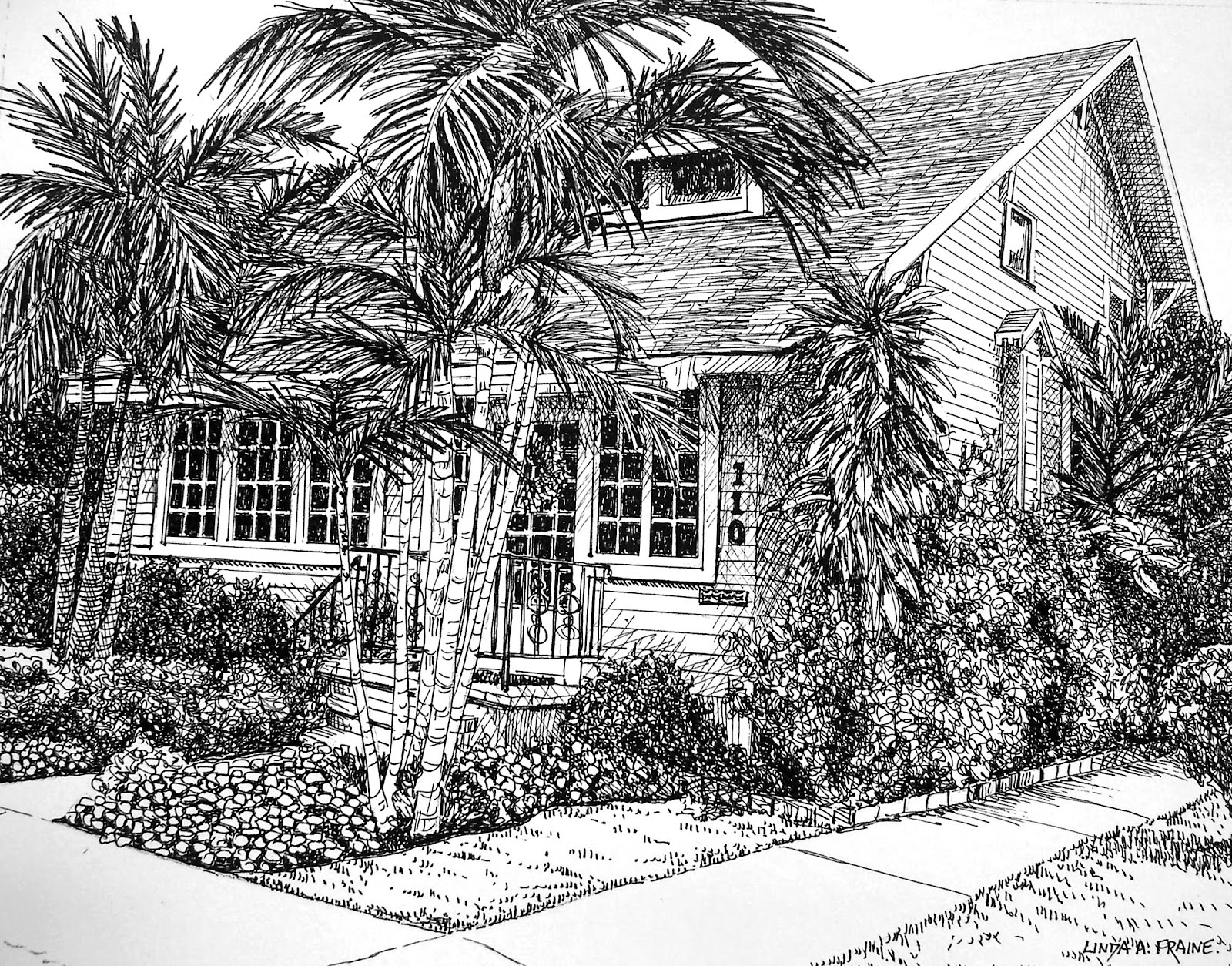 Linsartwork: Pen and Ink Drawings