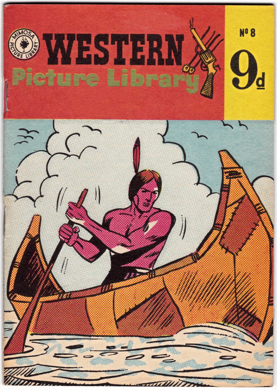 South African Comic Books: Mimosa Western Picture Library Digest Series