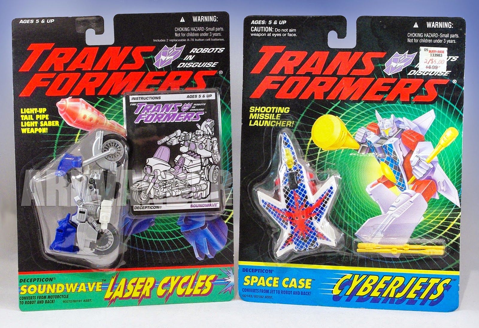 Mostly Transformers Redux: Generation 2 Laser Cycle Soundwave