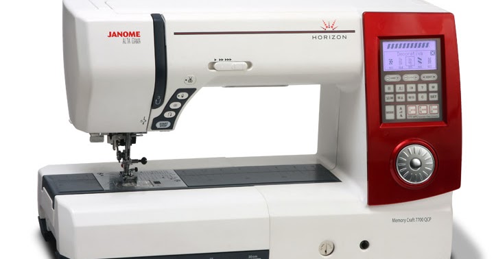Bordadora Janome Mc 7700 QCP | Janome Uruguay
