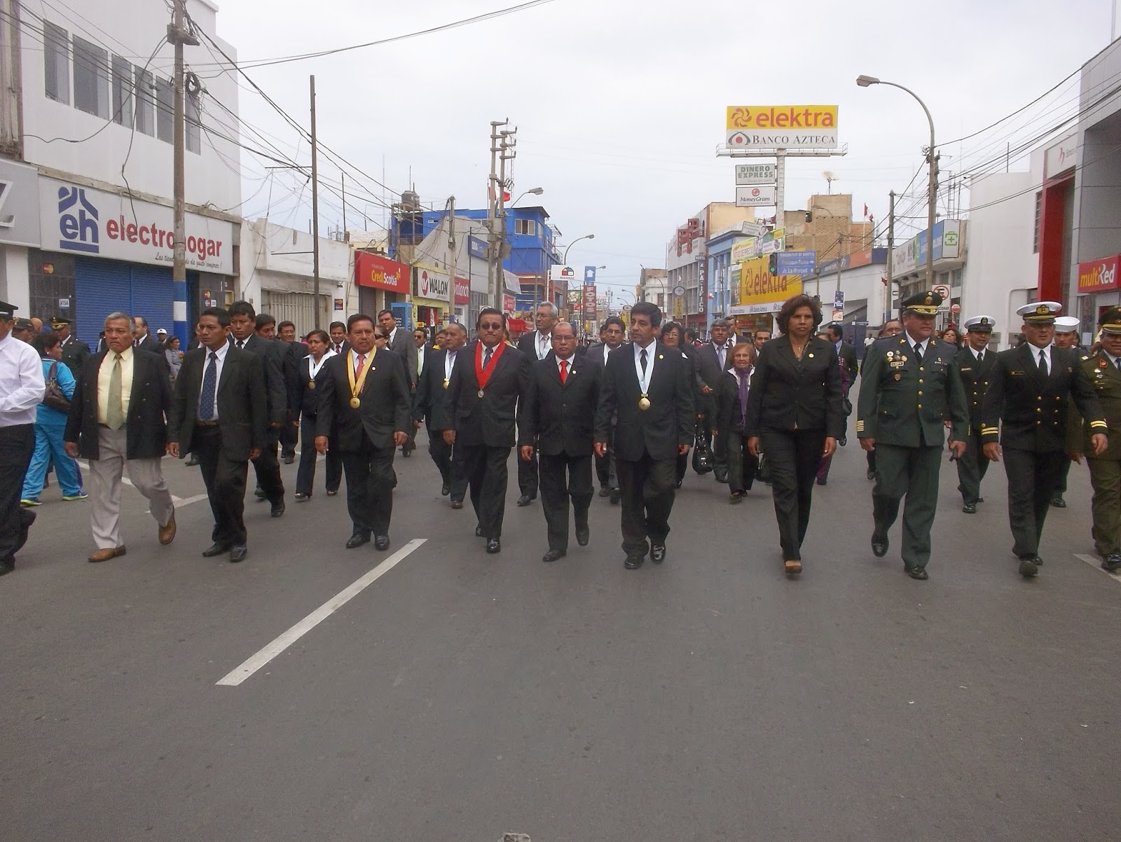 HUACHO PORTAL: HUACHO CELEBRÓ ANIVERSARIO CON DESFILE CÍVICO