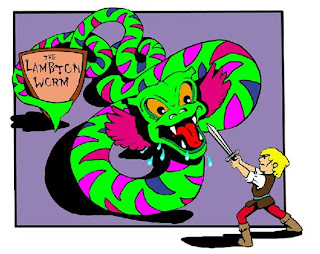 Hello kids!: THE LAMBTON WORMNorthumberland