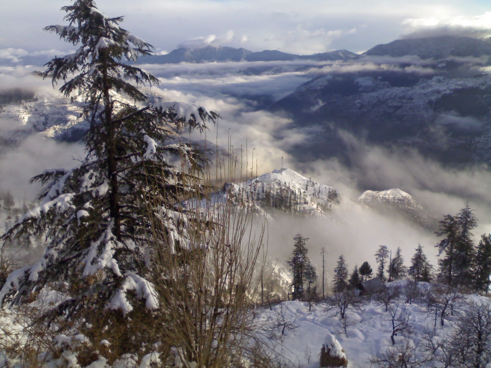 Beautiful Shimla Beautiful Chaupal..............