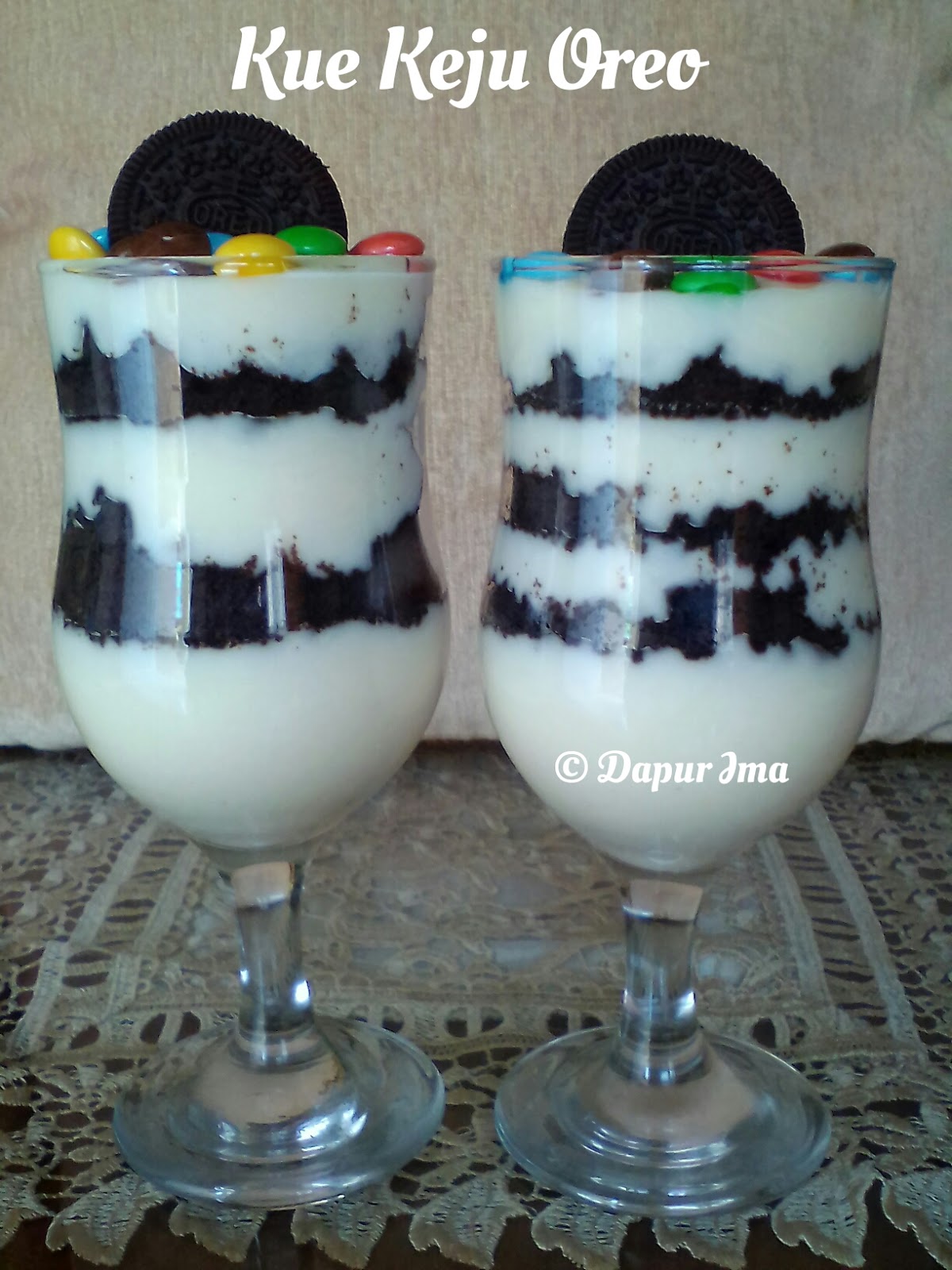Kue Keju Oreo
