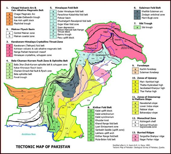 Learning Geology: 3D Geological Model of Pakistan