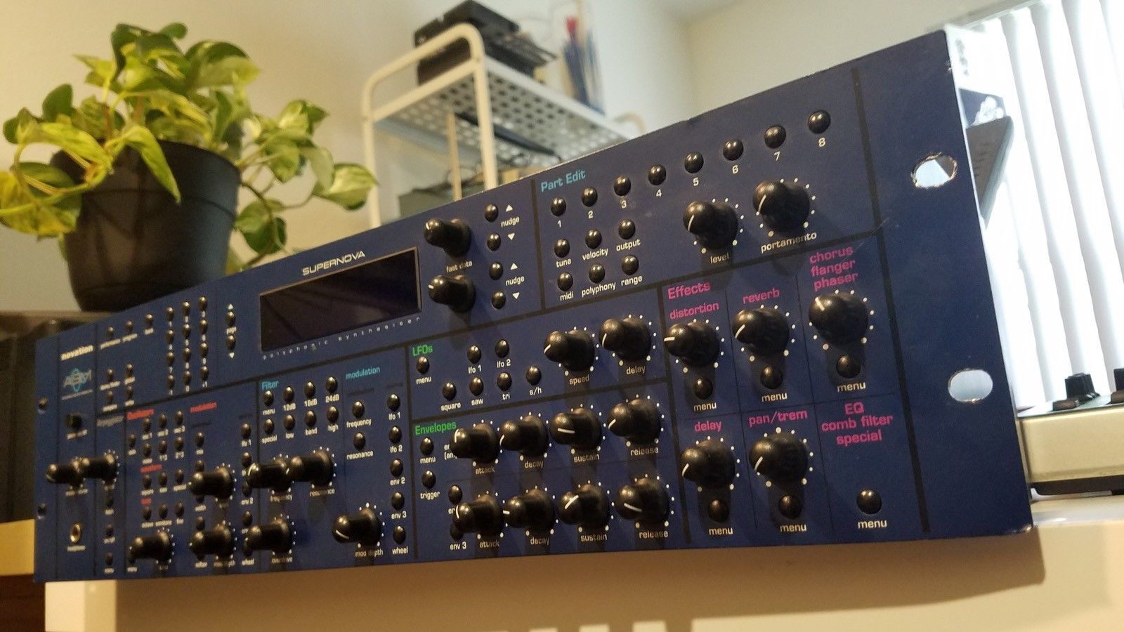 MATRIXSYNTH: Novation Supernova, 20-Voice Virtual Analog Synthesizer