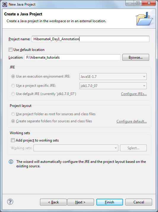 Hibernate4 Mysql Eclipse Crud Example Using Annotation Javamakeuse Java Big Data Scala