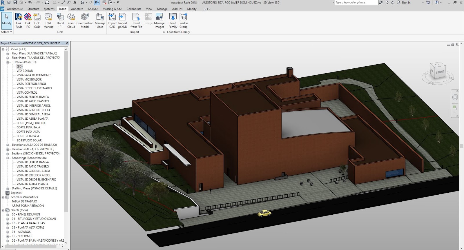 MICHINO 3D - Mis trabajos 3D con AutoCad, Revit y 3D Max+VRay: Teatro ...