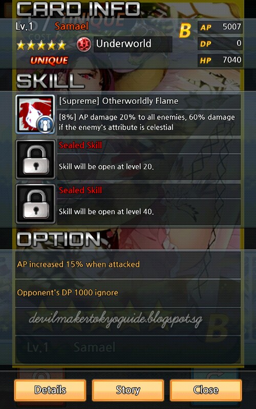 Devil Maker Tokyo Guide: Core of Darkness #3: Tetra, Amon, & Samael