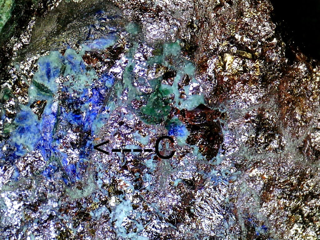CSMS GEOLOGY POST: CONNELITE: ANOTHER RARE BLUE COPPER MINERAL