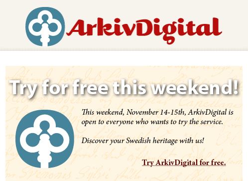 MCGG and Let's Talk...Genealogy: Got Swedish Heritage? Search this ...