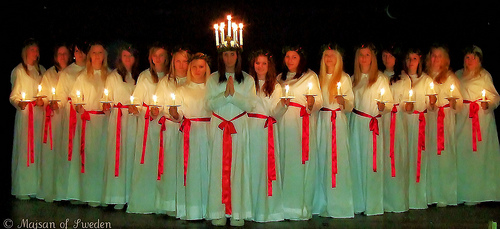 Santa Lucia in Sweden and Sicily - Living in Sicily