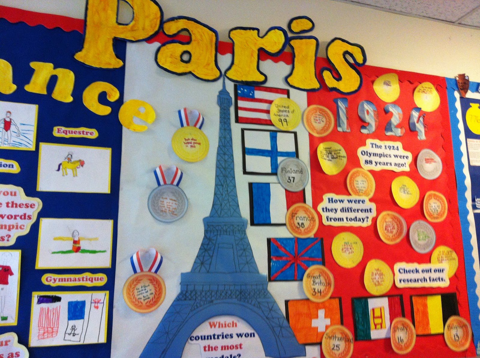 Rush Green Primary School Blog: Olympic Displays