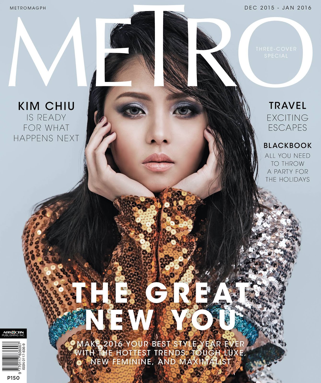 Kim Chiu photographed by Roy Macam for Metro Magazine's Three-Cover ...