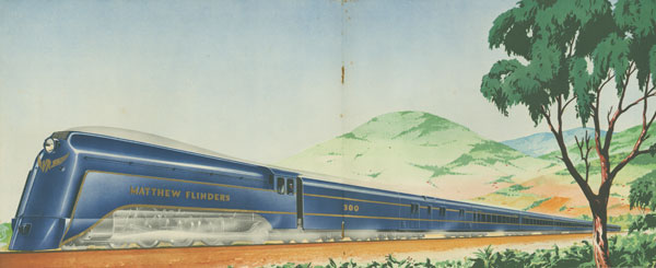 HISTORY - SPIRIT OF PROGRESS the Australian luxury day express train