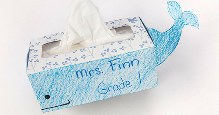 MOMMY BLOG EXPERT: Whale Tissue Box Cover Kids DIY Craft Easy & Fun to ...