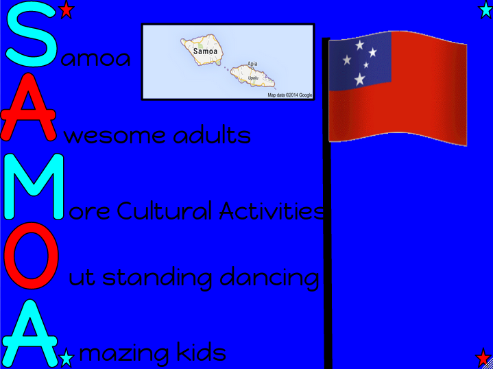 Talita : My Acrostic Poem-Samoa