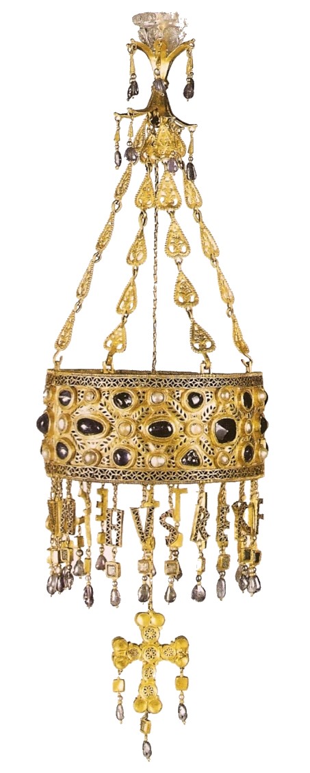 Arte magistral: Corona votiva de Recesvinto