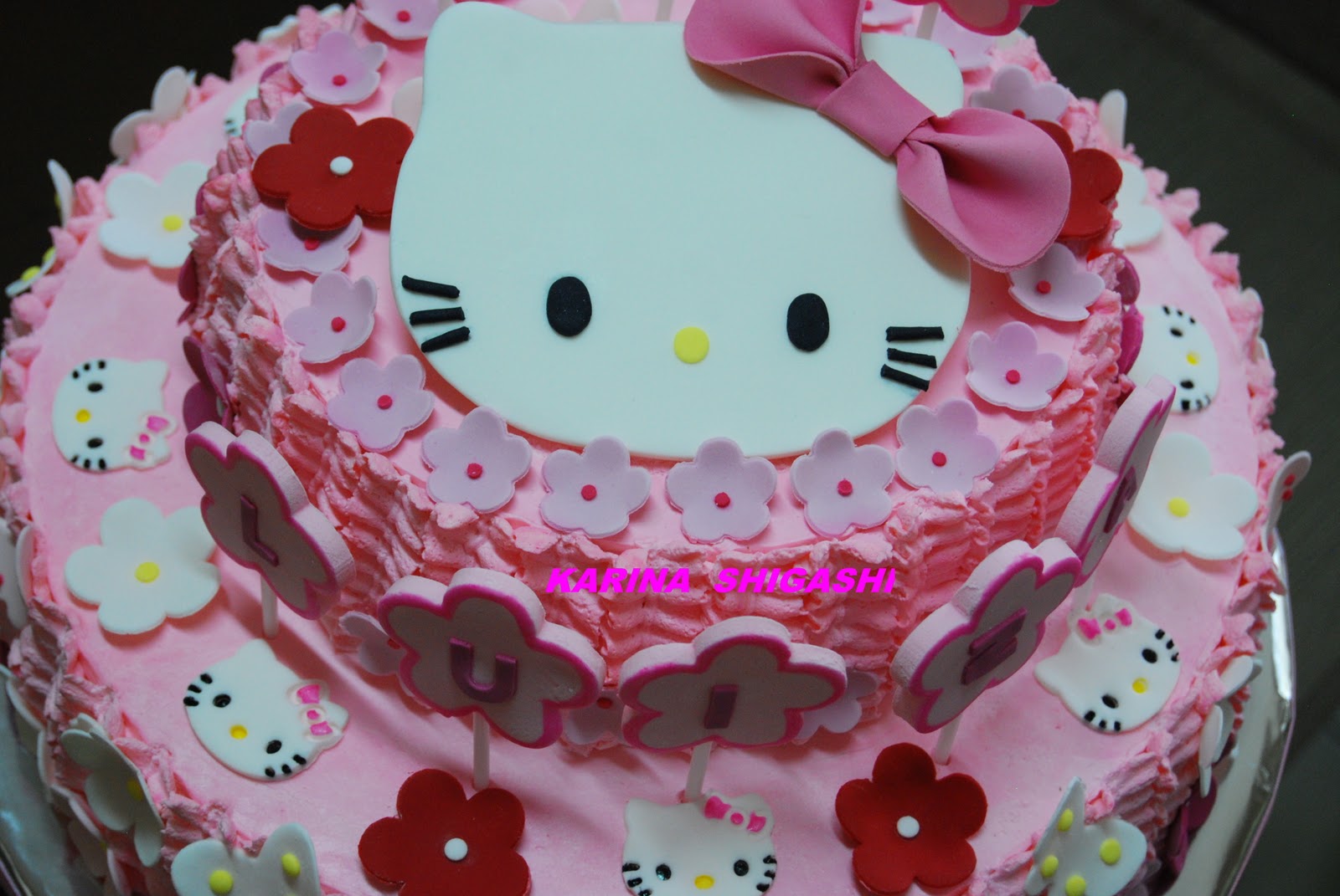 BOLOS ART PERSONALITÉ KARINA SHIGASHI: Bolo Hello Kitty