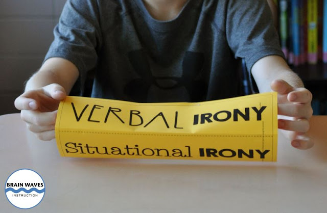 Brain Waves Instruction: 3 Activities to Teach Irony - Engaging Ways to ...