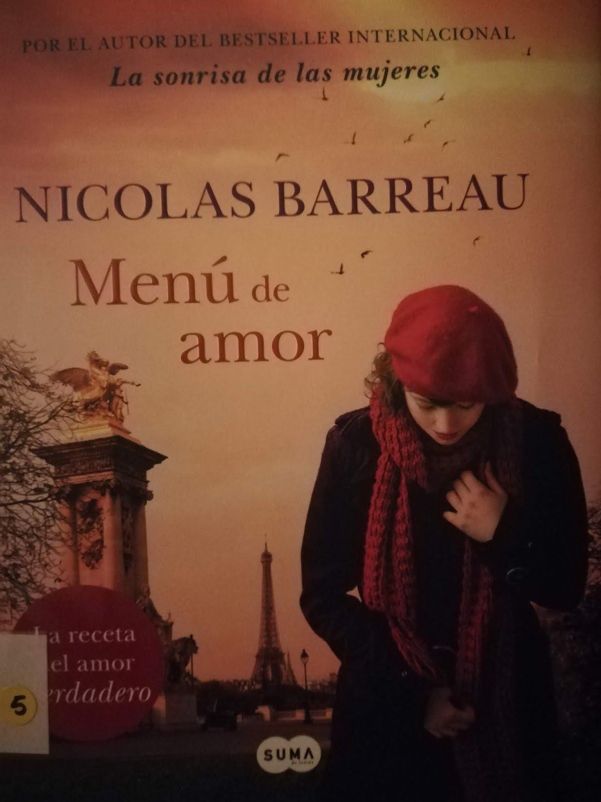 un mundo de palabras: MENÚ DE AMOR, Nicolas BARREAU