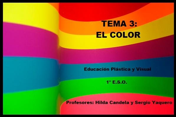 .: TEMA 3: EL COLOR