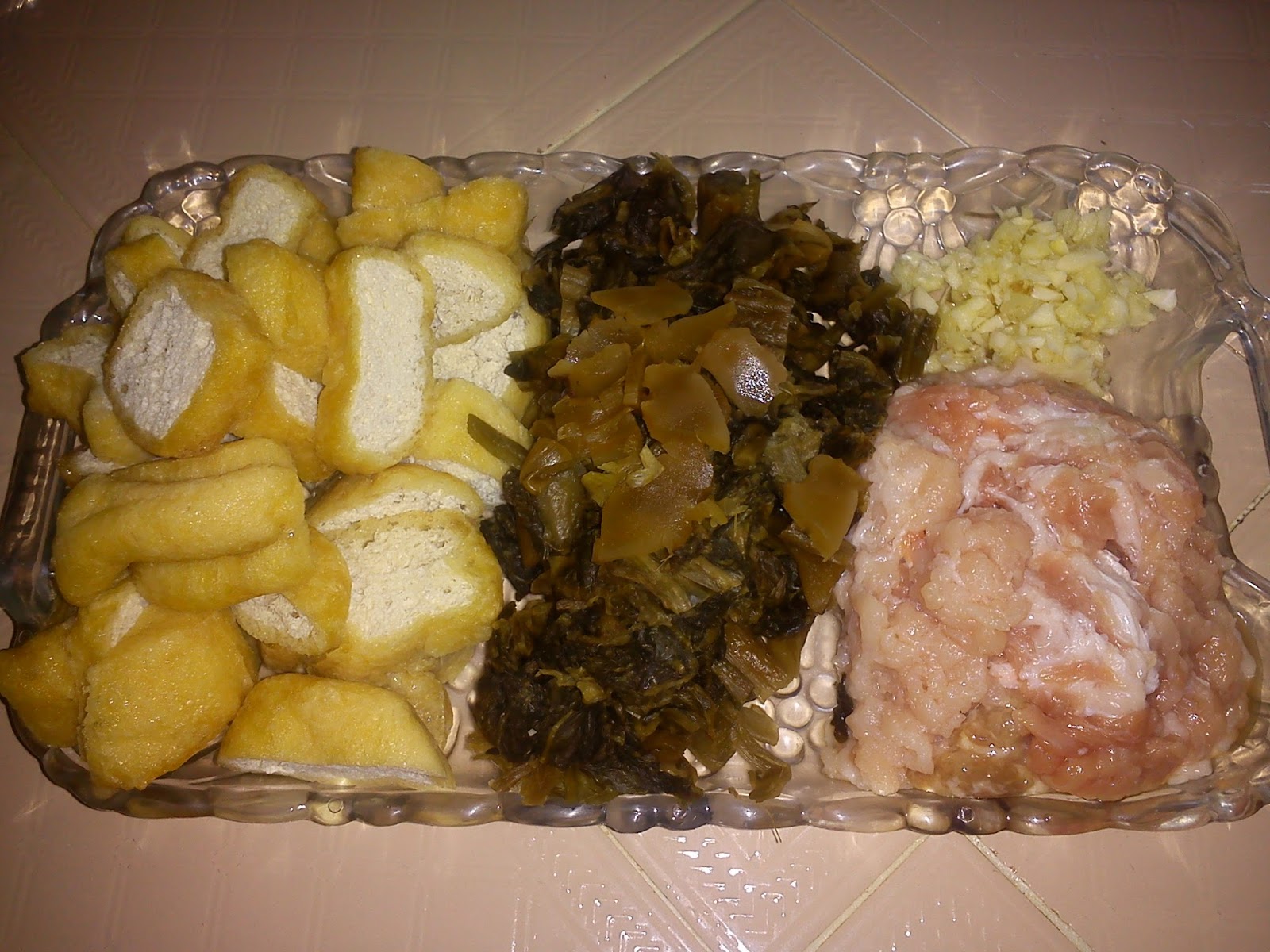 Cooking Pleasure: BRAISED TAUPOK WITH MEI CAI