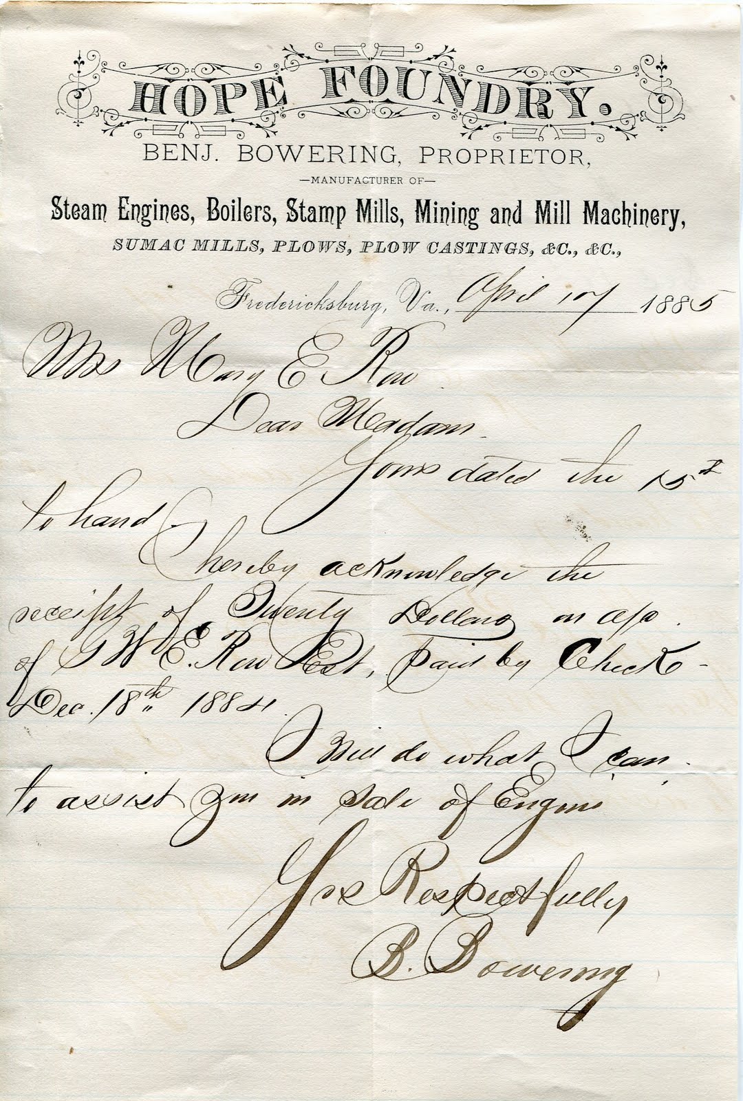 Spotsylvania Memory: "The sad change in our little home"