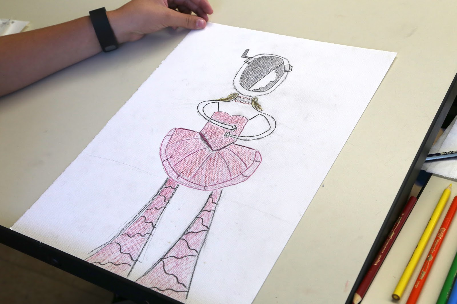 Grauer Art: Exquisite Corpse Drawing, 7th Grade Art