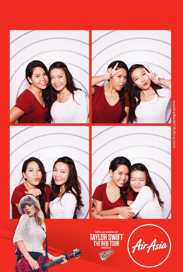 AirAsia Red Hot Party with Taylor Swift! - carolinemayling