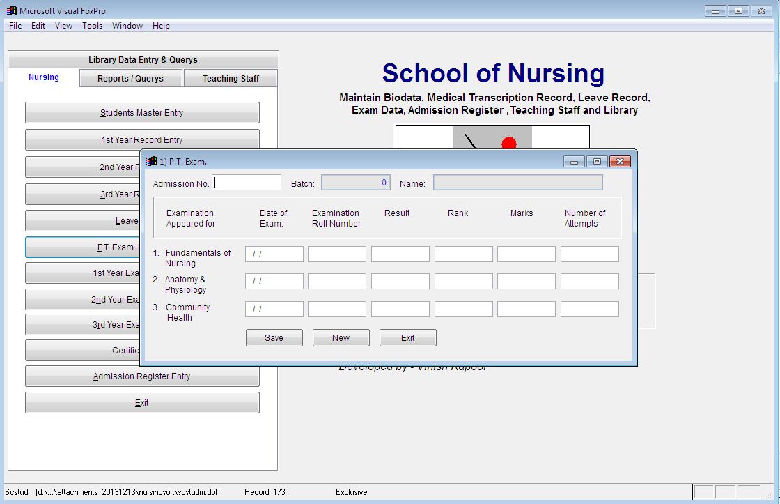 Download Nursing School Software to Manage Medical Transcription Record ...