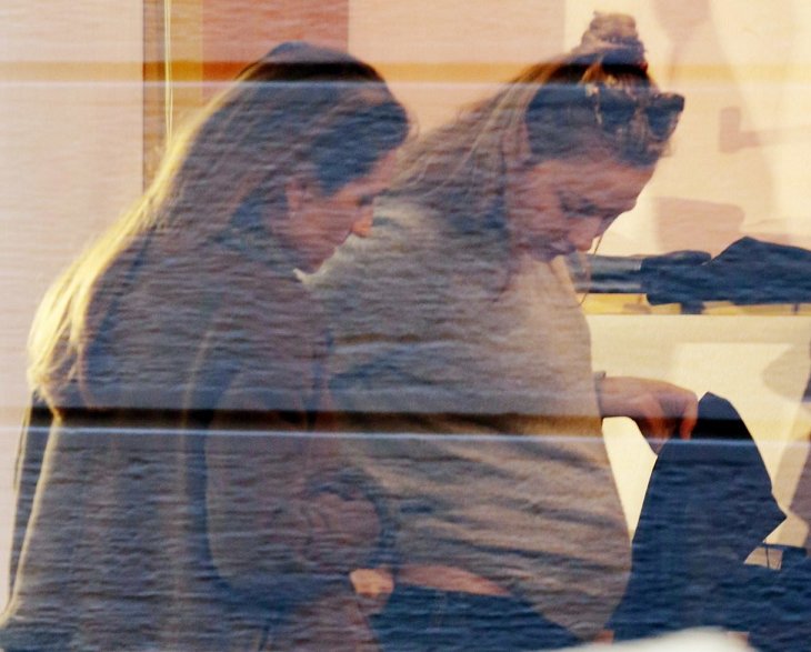 Pregnant Beatrice Borromeo was seen in Milan during shopping