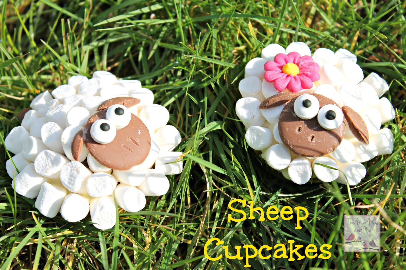Sheep Cupcakes - Easter Baking Ideas | The Mini Mes and Me
