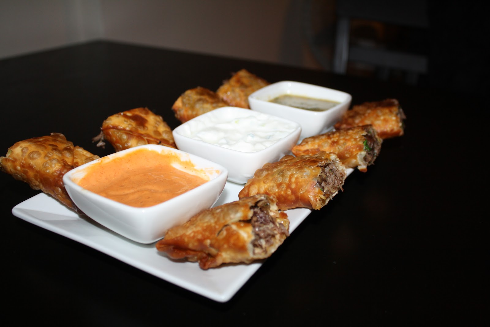 An Immovable Feast: Short Rib Egg Rolls