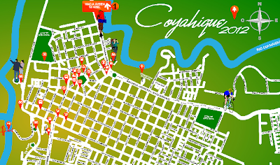 Mapatagonia: mapas y distancias