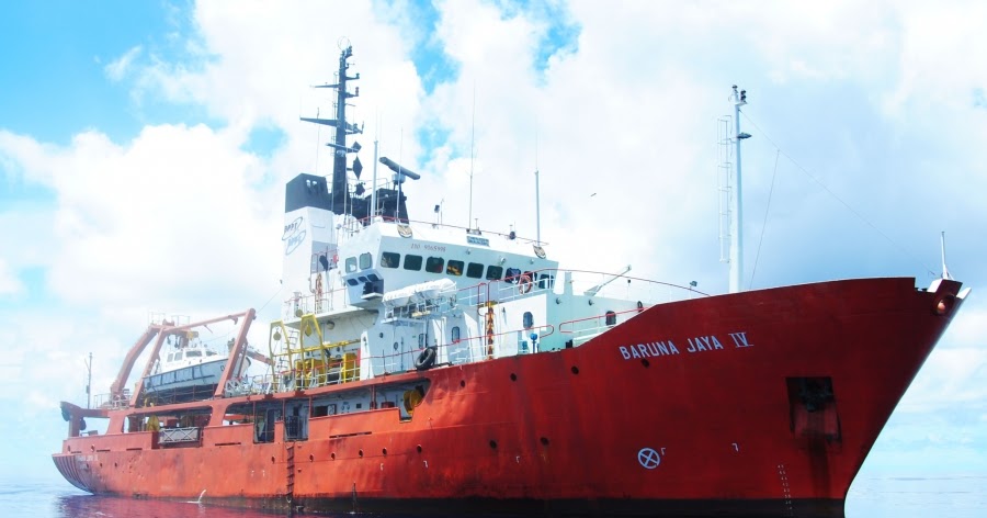 Garuda Militer: BPPT Kerahkan Kapal Riset Baruna Jaya IV