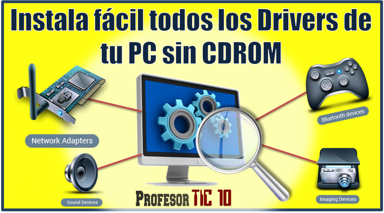 Cómo instalar fácil los Drivers de tu PC sin CDROM | Install Easy PC ...