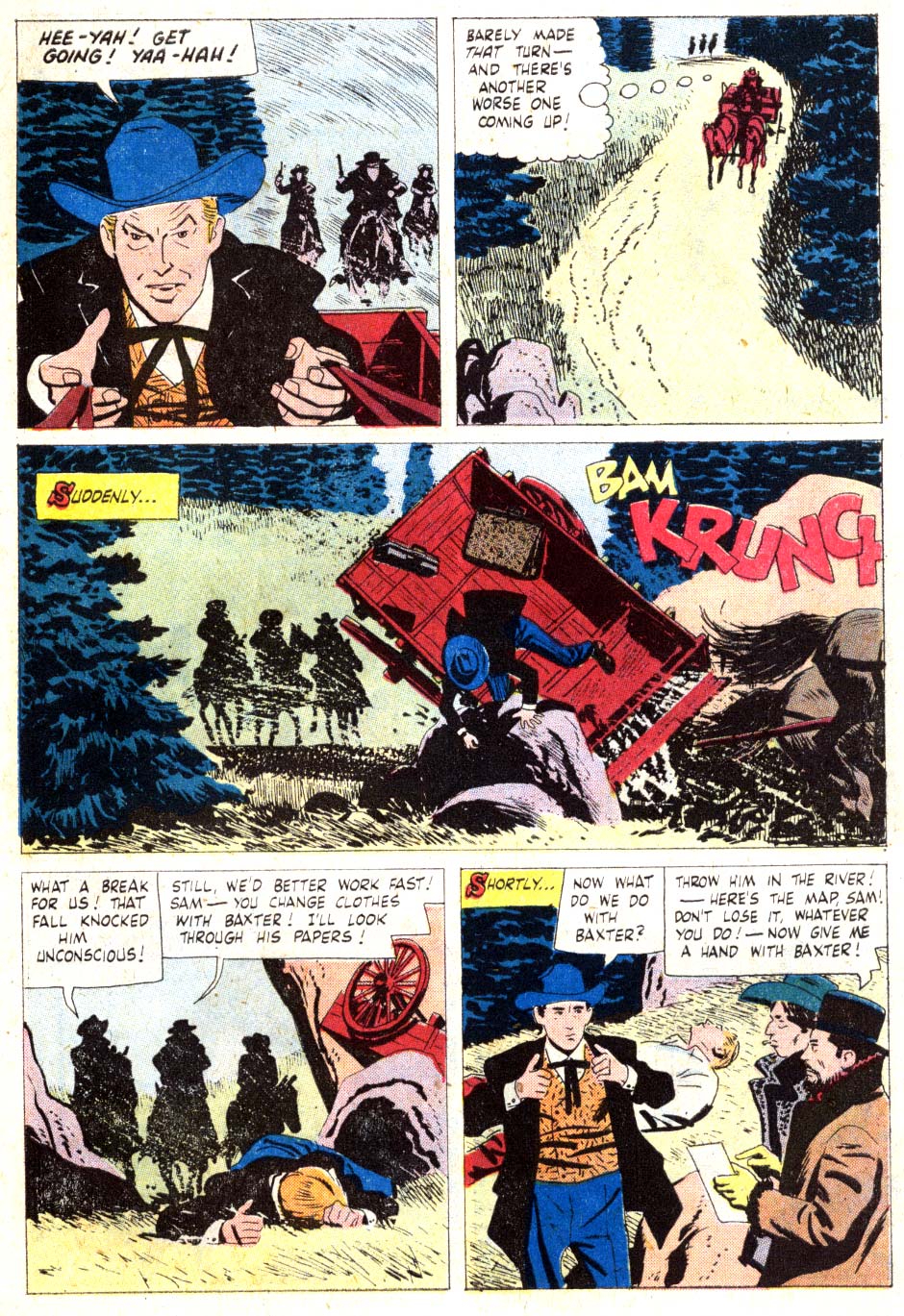 The ALEX TOTH archives: TOTH - FOUR COLOR COMICS 0877 - Frontier Doctor ...