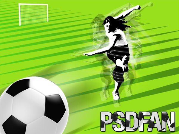 photoshop free Tutorials Football Wallpaper - Tutorials photoshop