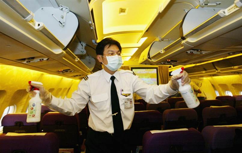 The Hopeful Traveler: The Air Up There: Germs on Airplanes