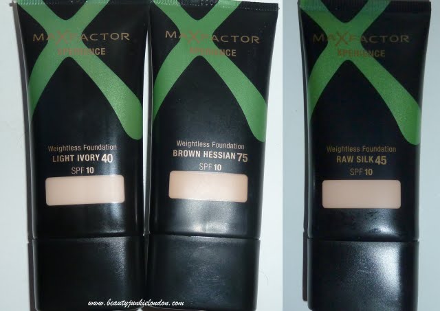 Max Factor Experience Foundation