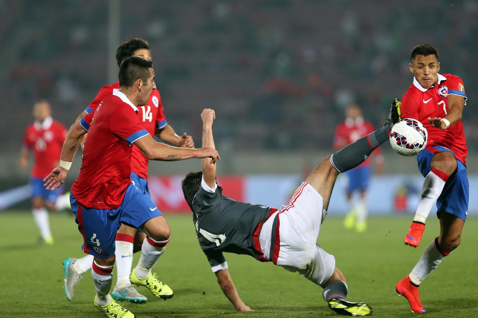 Partidos de la Roja: [05/09/2015] Chile-Paraguay | 3:2