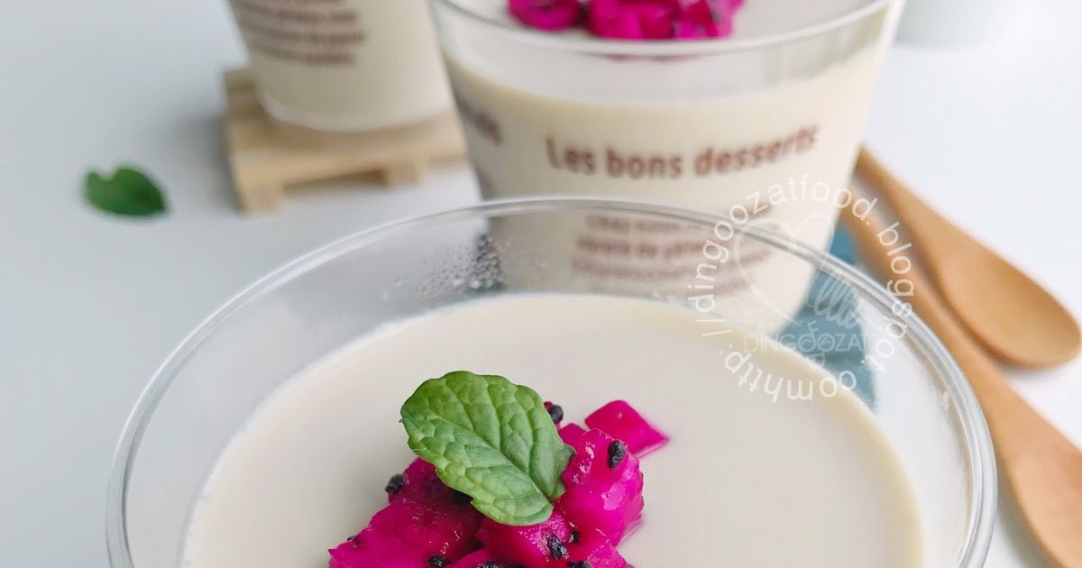 Miki's Food Archives : Homemade Silky Soy Milk Pudding 滑滑的豆奶布丁