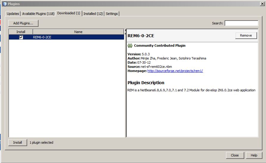 ZKOSS Español: Instalación NetBeans REM ZKoss