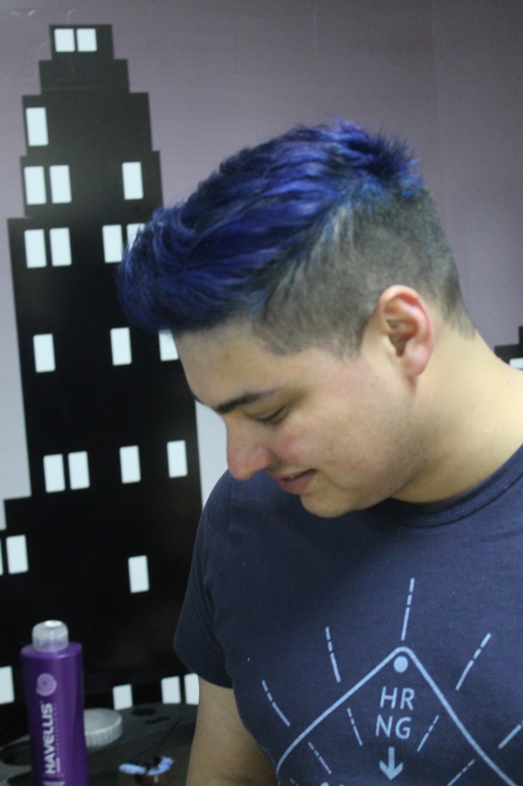 Katia Miyazaki Coiffeur: Azul escuro -Blue sapphire -Indigo hair -Deep ...