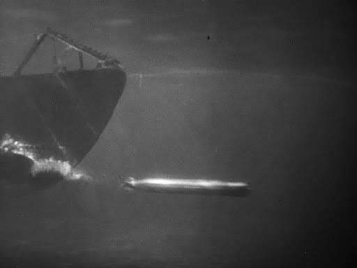 model ships in the cinema: Destination Tokyo 1943