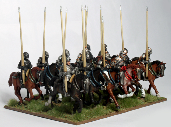 Age of Discovery: Plastic Mounted Men at Arms