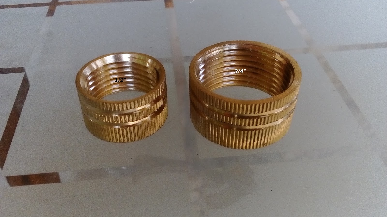 Kuningan Juwana: Sock Drat / Bushing Kuningan model bulat untuk Elbow ...