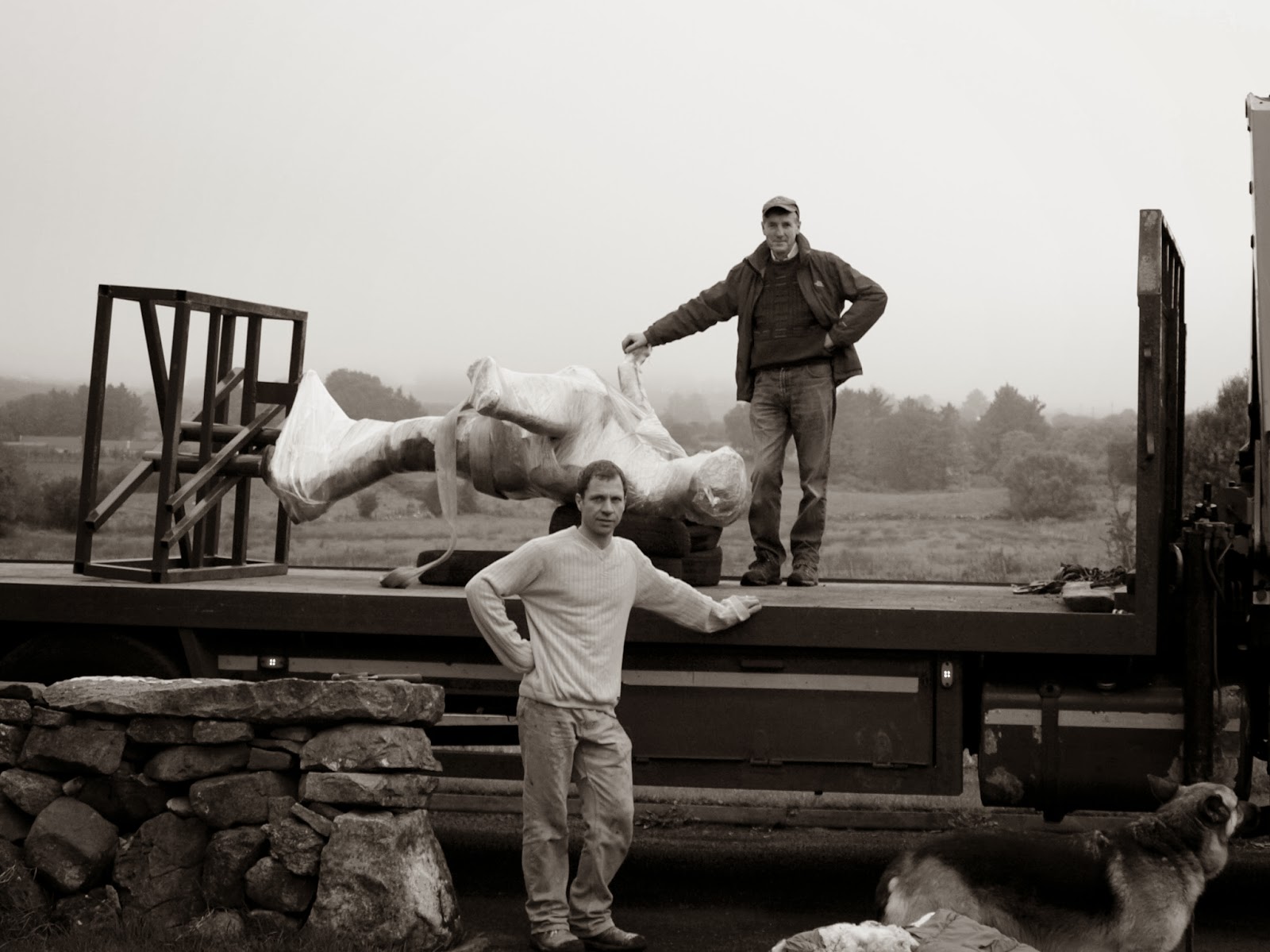 Mark Rode Bronze Sculpture: The Quiet Man Statue